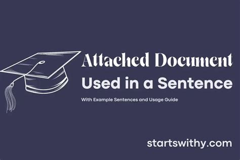 Attached Document In A Sentence Examples 21 Ways To Use Attached Document