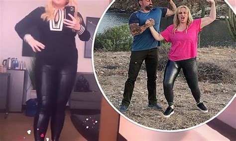 Rebel Wilson Shows Off Her Epic Weight Loss In Skintight Faux Leather
