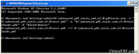 How To Remove Pdf Bleed Box Using Command Line VeryPDF Knowledge Base