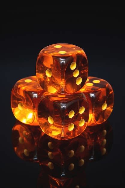 Free Photo Abstract 3d Dice With Dots