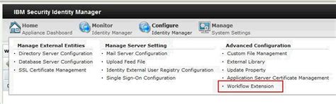 How To Load The ISAM ESSO Adapter Workflow Extension On ISIM Or Later Version Of ISIM
