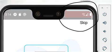 React Native Why Top Right Corner Has Red In Android Emulator