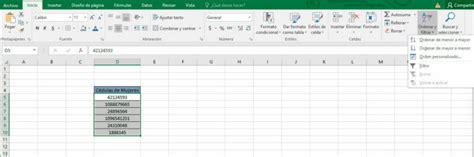 Cómo Ordenar Datos en Excel Excel Para Todos