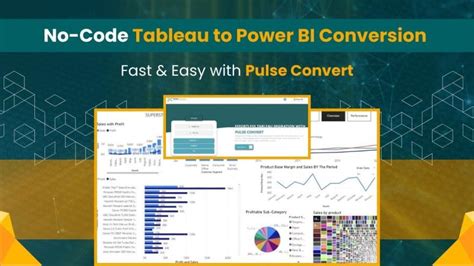 No Code Tableau To Power Bi Conversion Fast And Easy With Pulse Convert Office Solution
