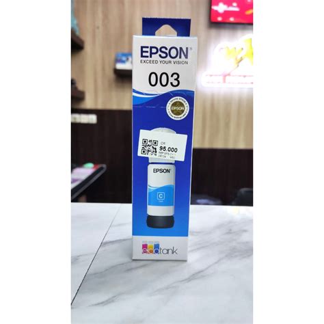 Jual Tinta Botol Epson Black Cyan Magenta Yellow Original Shopee Indonesia