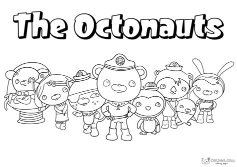 Octonauts Tunip Coloring Pages [2025]