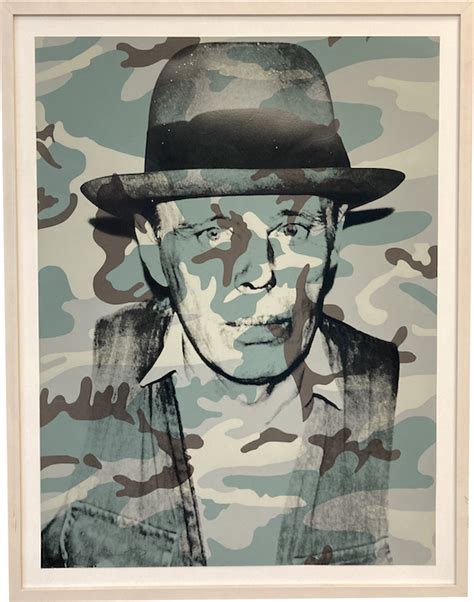 Andy Warhol Josepf Beuys In Memoriam 1986 Kunstgalerie Originale
