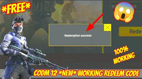 codm 12 new working redeem code 2022 codm redeem code 2022 today