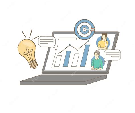 프로젝트 시작의 개념 프로젝트 관리 수명 주기 2d 벡터 그림 프리미엄 벡터