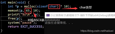 C语言 ： 几种常用的内存操作函数汇总c Memcpy Malloc Csdn博客