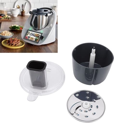 Multifunctional Food Processor Container Cutter Kit For Vorwerk Tm5 6 Dishwasher Safe Stainless