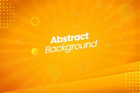 Premium Vector Abstract Background Orange Color Theme