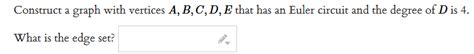 Solved Construct A Graph With Vertices Q R Stuv W That