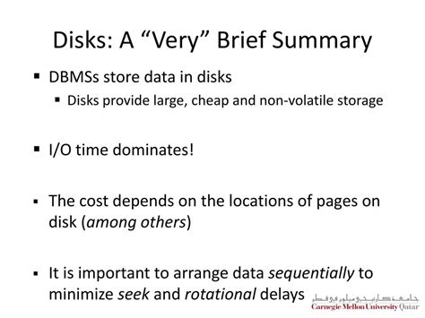 Database Applications 15 415 Dbms Internals Part Ii Lecture 11