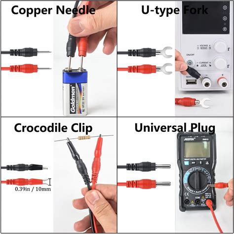 Premium 16 In 1 Multimeter Test Leads Kit Replaceable