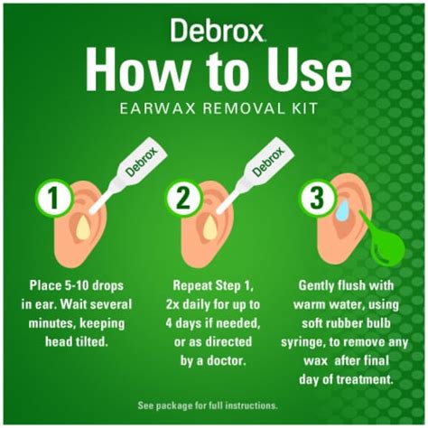 Debrox Earwax Removal Kit 1 Ct Ralphs