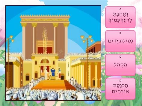 Name The Mitzva Quiz