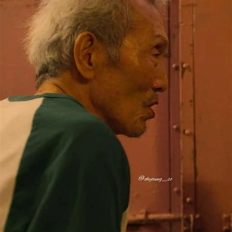 Oh Youngsoo 그들이 다 떨어졌을 때 나는 항상 그를 도우러 갔다 ️ Squidgame 🦑🦑🦑 Squidgame 001 Squidgame