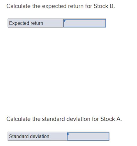 Solved P13 7 Calculating Returns And Standard Deviations