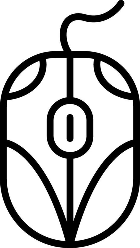 Computer Mouse Vector Icon Design 27562774 Vector Art At Vecteezy