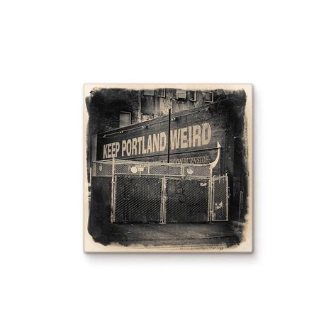 Keep Portland Weird Mural Cityscape Tiles