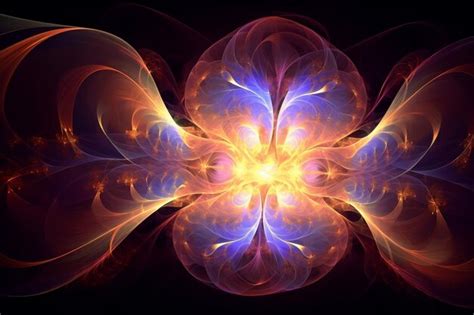 Premium Ai Image Abstract Fractal Patterns And Shapes Infinite Universe Generative Ai