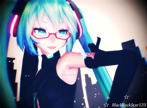 MMD TDA Hatsune Miku Append Black By BlackRockStar On DeviantArt