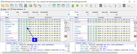 Diff And Merge Table Data Ks Db Merge Tools For Mysql