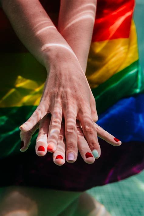 27 Nail Ideas To Celebrate Pride At Your Fingertips Rainbow Nail Art
