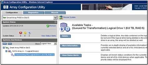 How Can I Expand Or Migrate A Raid Set On A Hp Raid Controller