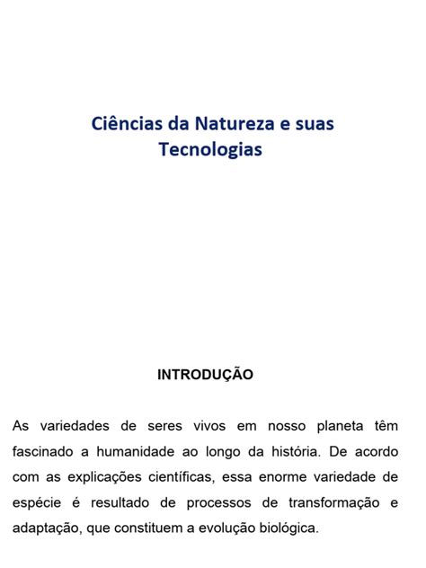 As Teorias De Lamarck E Darwin Pdf Evolução Charles Darwin