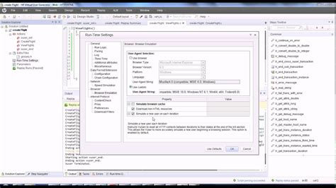 Loadrunner Vugen Run Time Settings Part 2 Session 5 Arabic Instructor Youtube