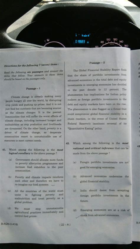 UPSC Prelims Examination Question Paper CSAT Paper II IASbaba