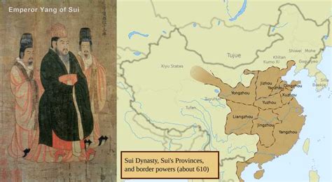 Chinese Dynasty Sui Dynasty 581 618 Ce