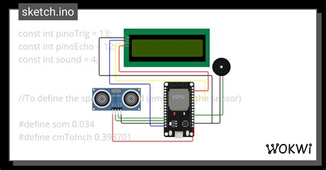 Sensor Ultrasonico Wokwi Esp32 Stm32 Arduino Simulator