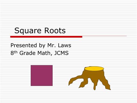 PPT Square Roots PowerPoint Presentation Free Download ID