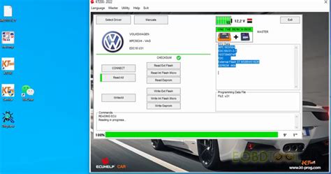 KT FoxFlash Read Write VW EDC U On Bench Eobdtool Infoblog Cz