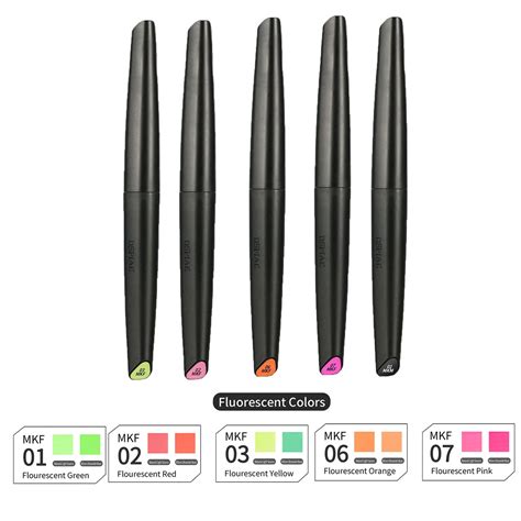 Dspiae Soft Tip Water Based Marker Pen Kit Basic M Grandado