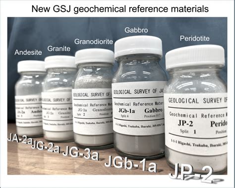 Issuefive New Geochemical Reference Materials Of Igneous Rocks