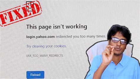 How To Fix This Pages Isn T Working YouTube