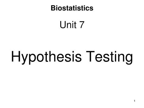 PPT Biostatistics PowerPoint Presentation Free Download ID 470515
