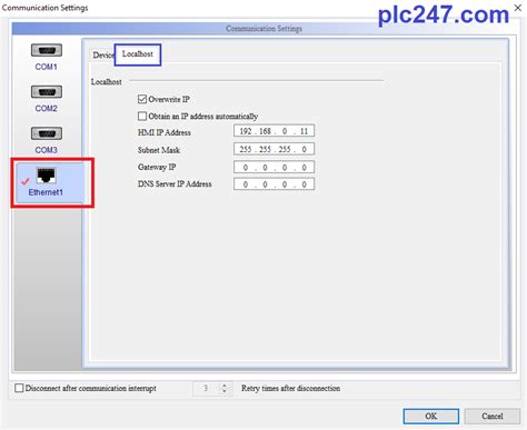 Hmi Delta And Keyence Kv5500 Communication Tutorial