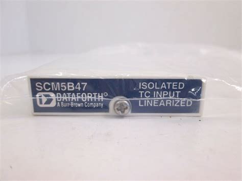 DATAFORTH SCM B TYPE S Linearized Isolated Thermocouple Input Module Used EBay