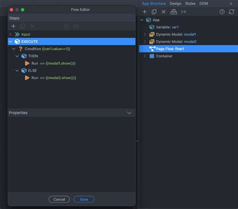 How To Different Modals Based On The Value Assigned To A Variable
