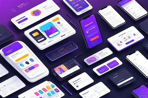 Premium Photo Website And App Uiux Illustration Mockup