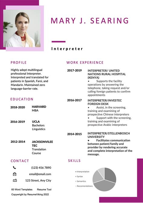21 Interpreter Resume Samples In PDF Word 2024 21 Interpreter Resume Samples In PDF Word 2024