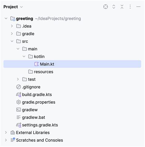 教程：创建您的第一个 Kotlin 应用程序 Intellij Idea 文档