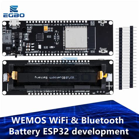 Egbo Wemos Wifi E Bateria Bluetooth Esp32 Development Tool Esp8266 Esp