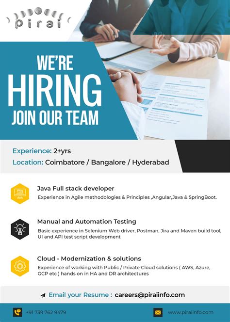pirai infotech private limited on linkedin we are hiring join our team