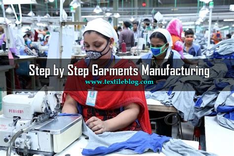 Garment Manufacturing Process Step By Step Section Wise Textile Blog